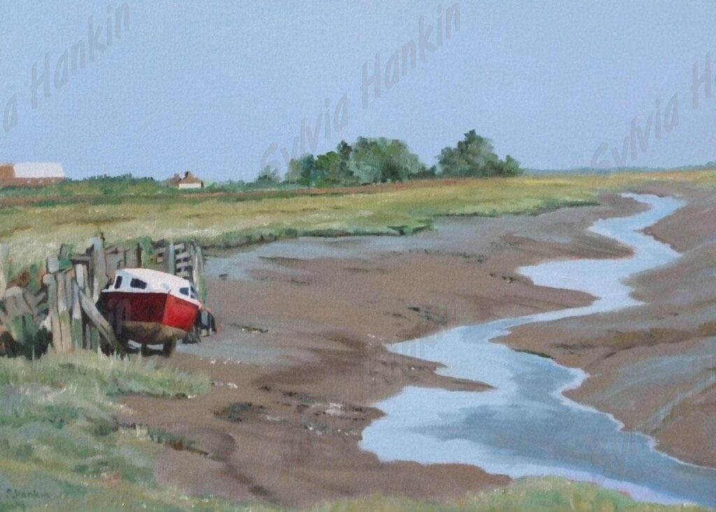 First love - Sylvia Hankin - Artist on the Waterways